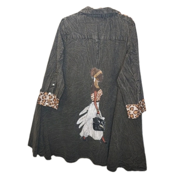 step into style | Dresses | Step In Style Lagenlook Shirt Dress Woman ...